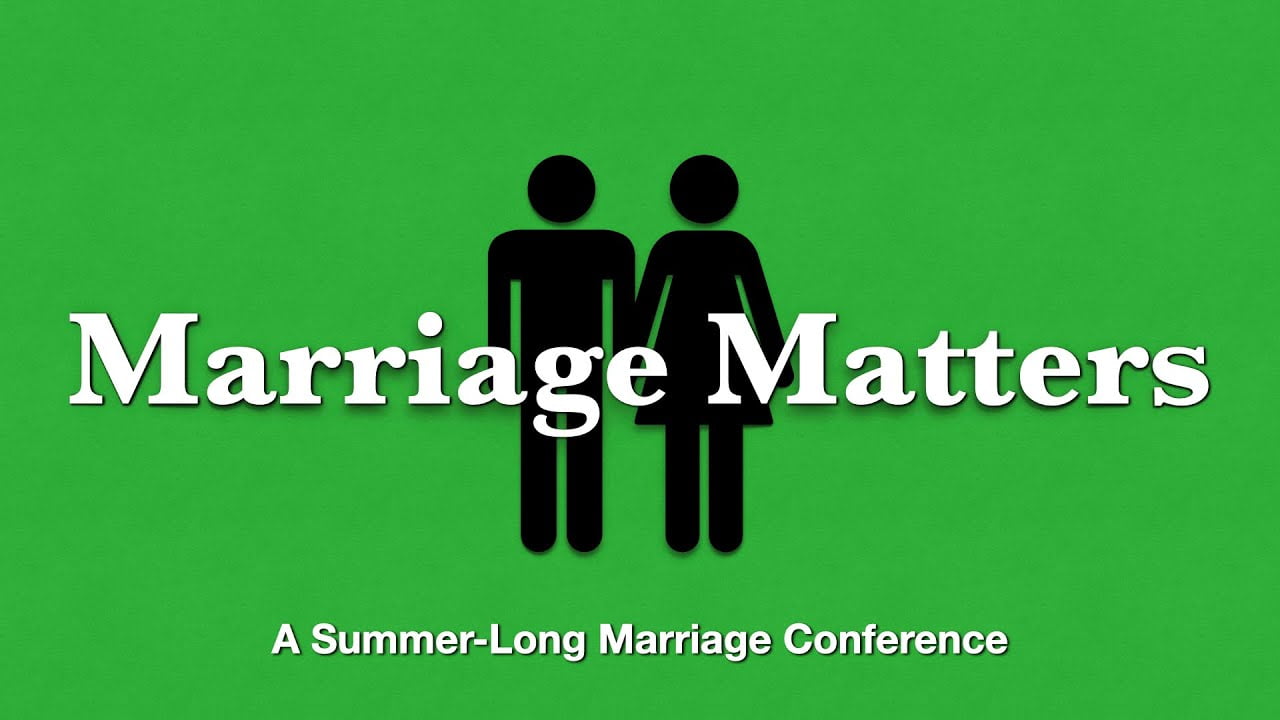 Marriage Matters - The Great Illustration - Community Baptist Church ...