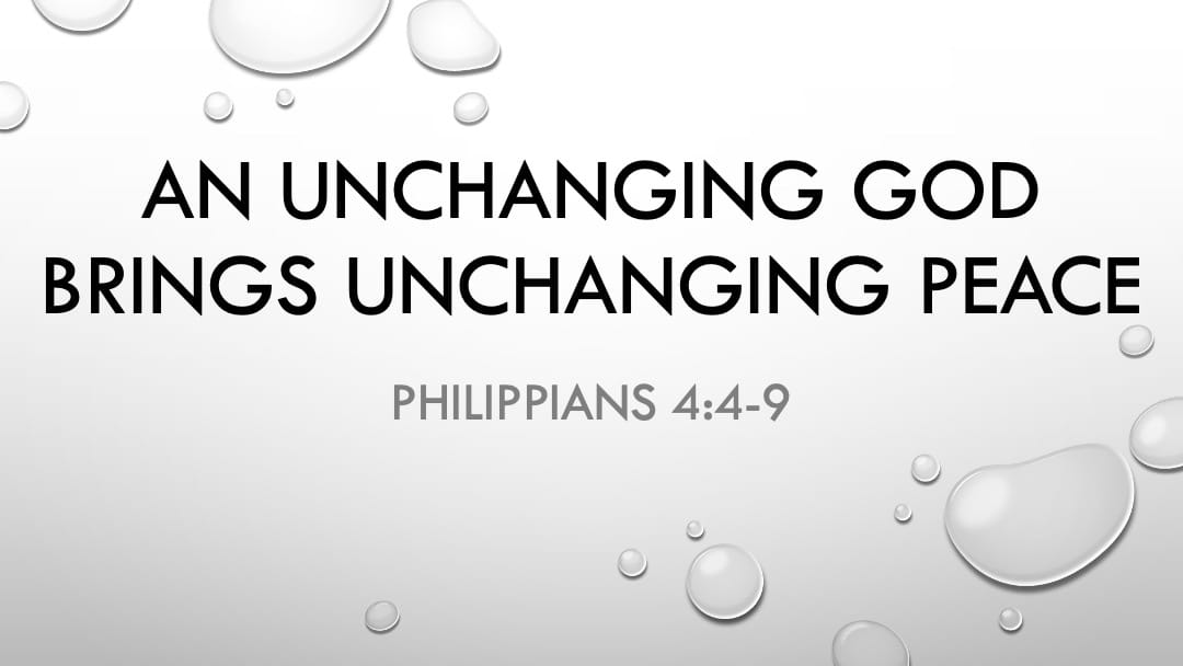 How an Unchanging God Fights Our Worry